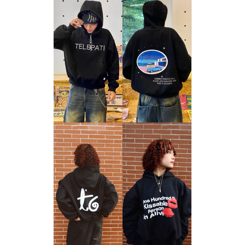 Jual TELEPATI.CHE HOODIE TELEPATI KISS ONE HUNDRED ORIGINAL TELEPATI ...