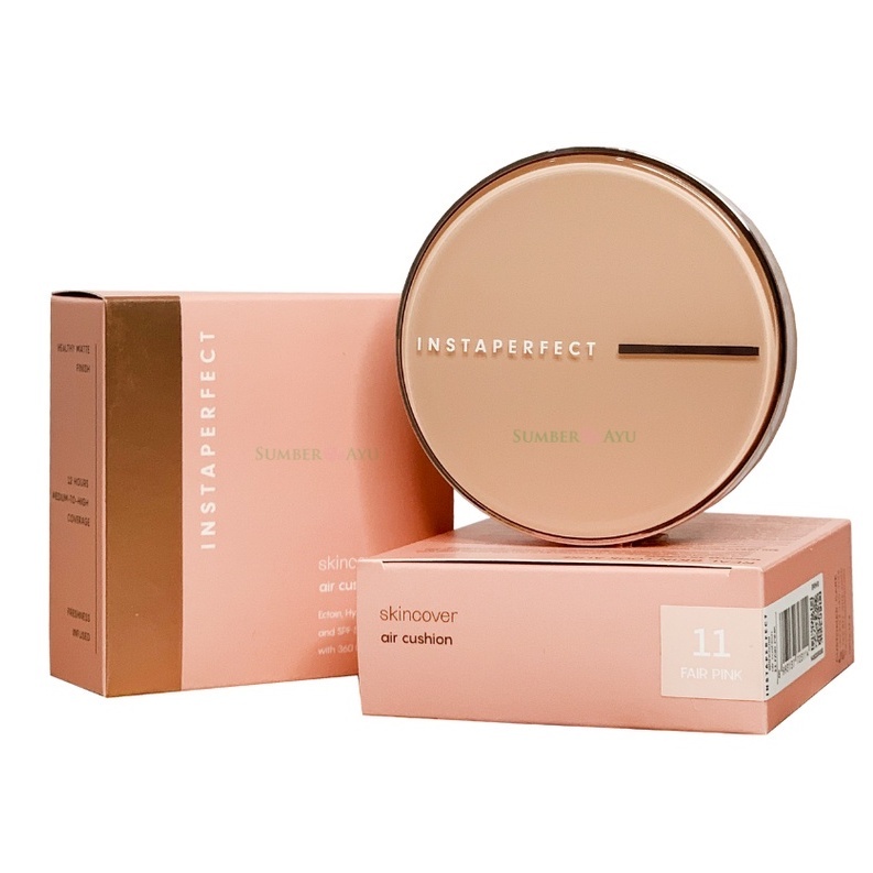 Jual Instaperfect Skincover Air Cushion (Real Skin Buildable Coverage ...