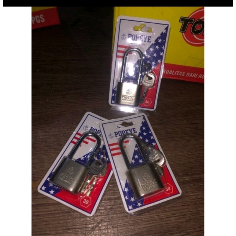 Jual GEMBOK BESI STAINLESS STEEL 30 MM | Shopee Indonesia