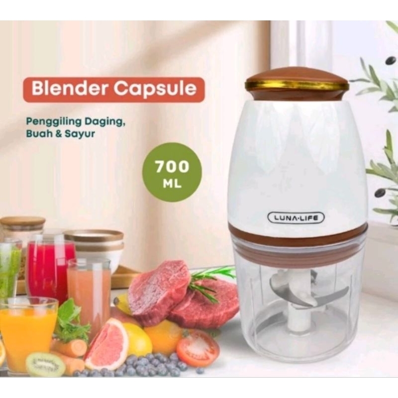 Jual BLENDER CAPSULE LUNALIFE 700ML blender kapsul lunalife food ...