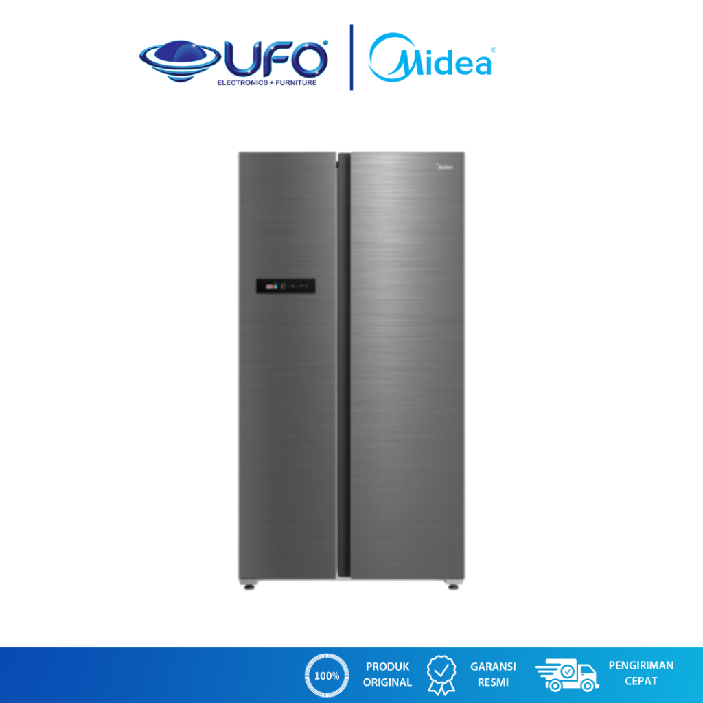 Jual Midea Kulkas Side by Side Inverter 592L MDRS791MYE45ID | Shopee ...