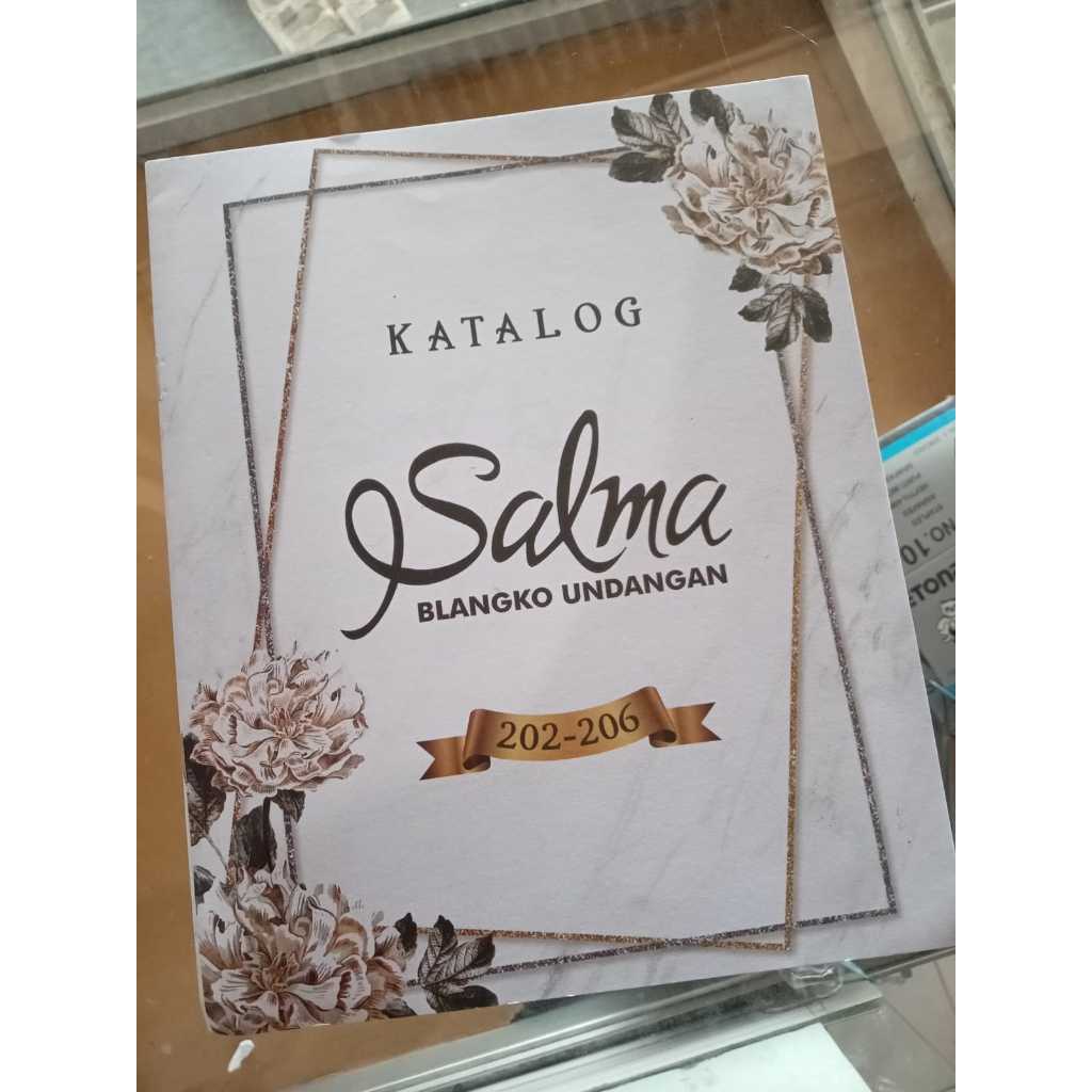 Jual Katalog Blangko Undangan Salma 202 - 206 | Katalog Blangko ...