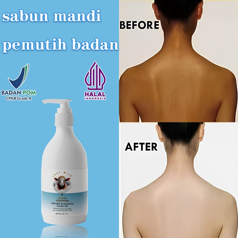 Jual 【BPOM】Sabun pemutih badan permanen sabun susu kambing sabun mandi ...