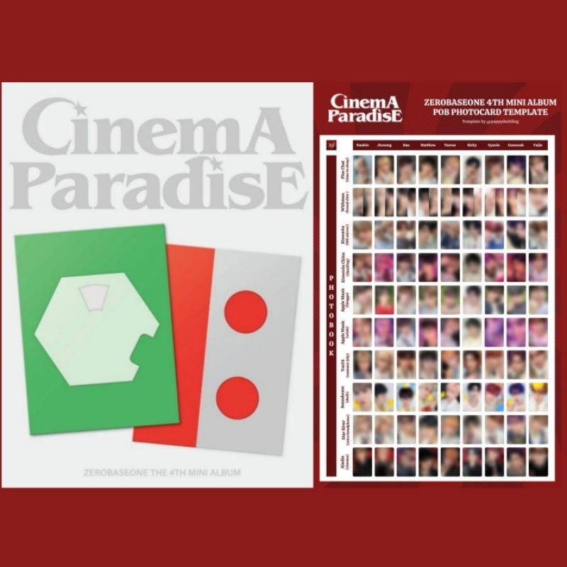 Jual BOOKED] ZEROBASEONE - Cinema Paradise | ZB1 | Shopee Indonesia