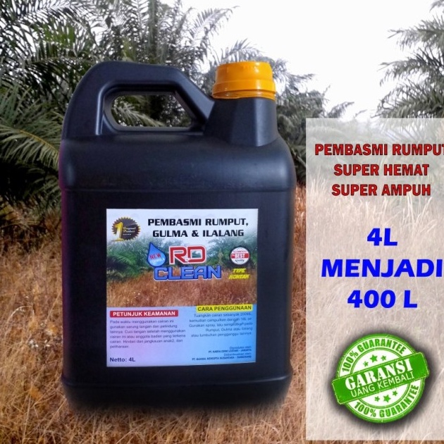 Jual CAIRAN PEMBASMI RUMPUT LIAR GULMA OBAT RUMPUT RACUN RUMPUT 4L ...