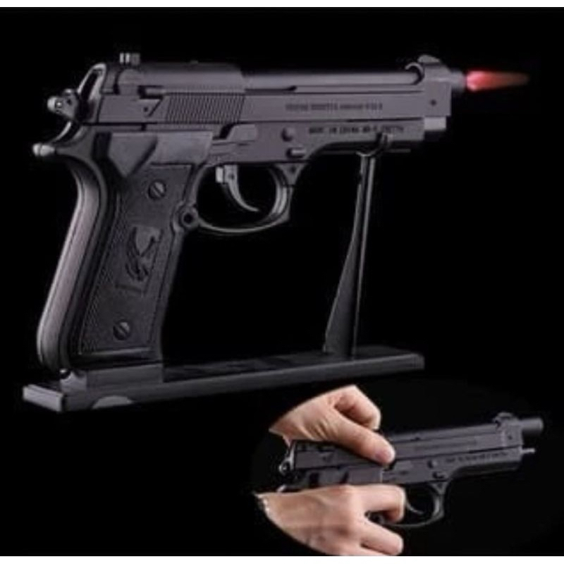 Jual korek api pistol bareta M9 / MANCIS PISTOL / KOREK LAS KOREK BARA ...