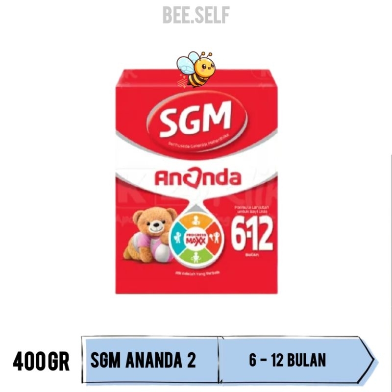 Jual SUSU FORMULA BAYI SGM ANANDA 2 (6-12 BULAN) - 400 GRAM | EXP. JULI ...