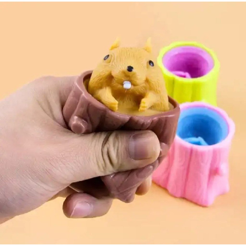 Jual Mainan Squishy Pohon Tupai Mainan Anak | Shopee Indonesia