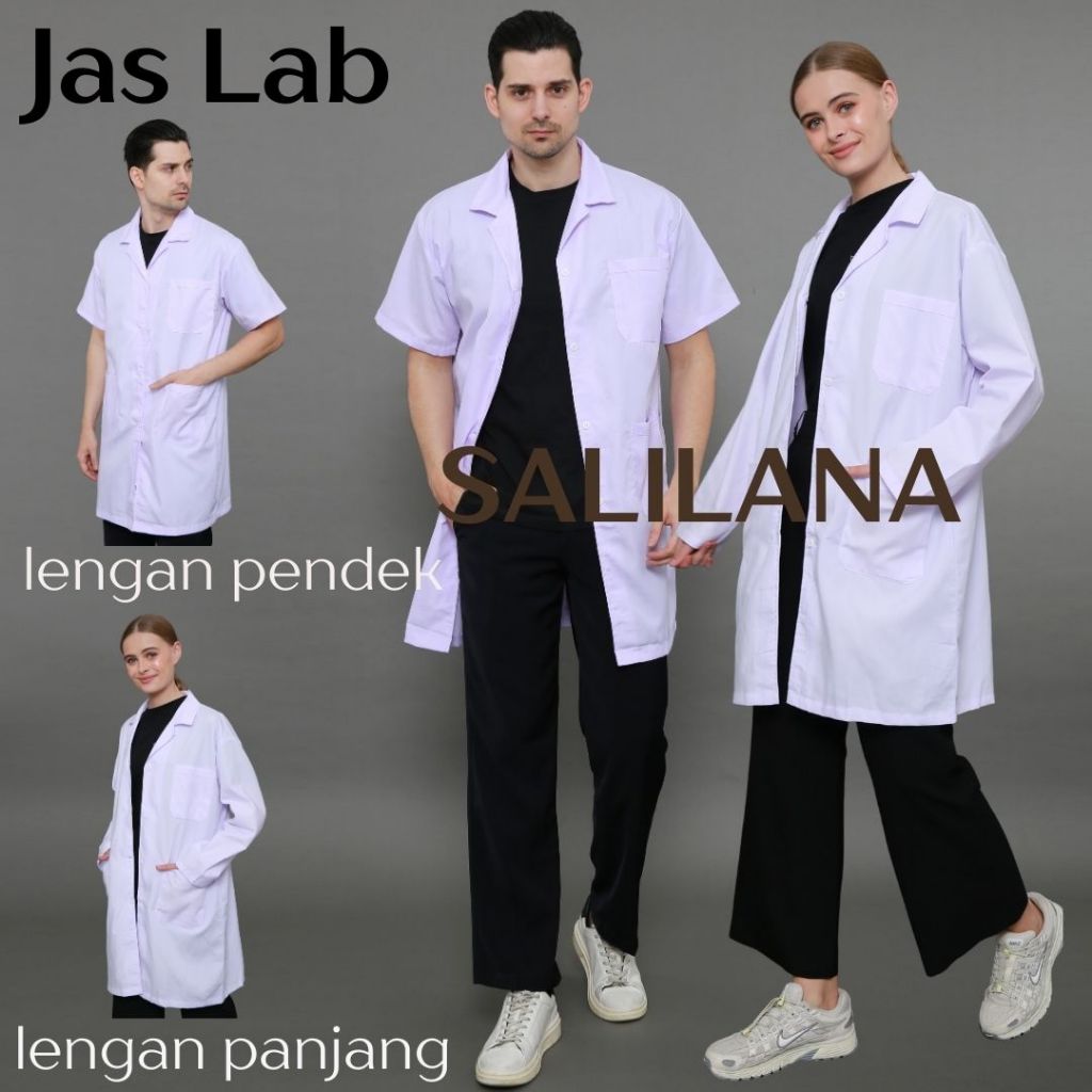 Jual Jas Lab Lengan Panjang dan Pendek | Jas Praktek | Jas Laboratorium ...