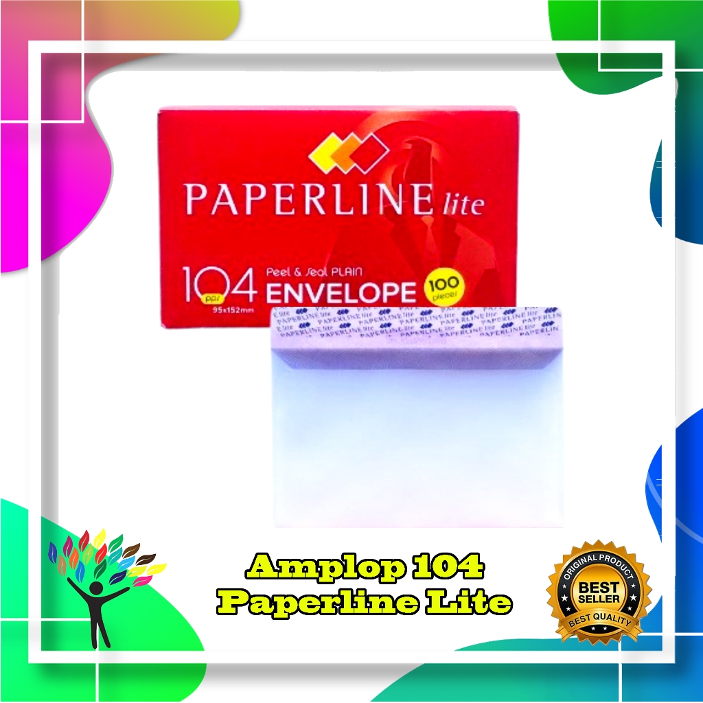 Jual Amplop Putih No 104 Paperline Lite ( Isi 10 Lembar ) | Shopee Indonesia
