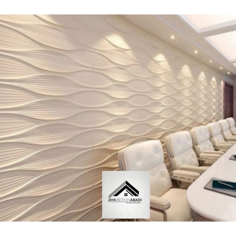 Jual wall panel beton 3d asli pull beton uk 50x50cm | Shopee Indonesia