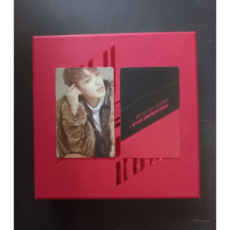 Jual Photocard / PC Ateez Album Hongjoong Treasure Zero to One Fullset ...