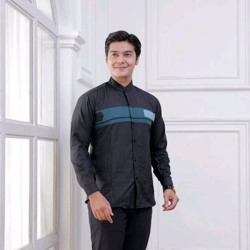 Jual Baju Koko Jordan Lengan Panjang Baju Koko Fashion Lengan Panjang ...