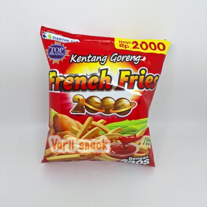 Jual Kentang Goreng French Fries 2000 Ciki Saus 1 Renceng 10 pcs ...