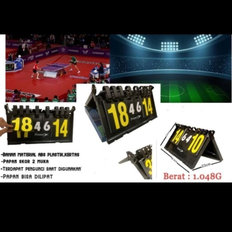 Jual PAPAN SKOR SCORE BOARD HITUNG SEKOR SKORS GOOD QUALITY | Shopee ...