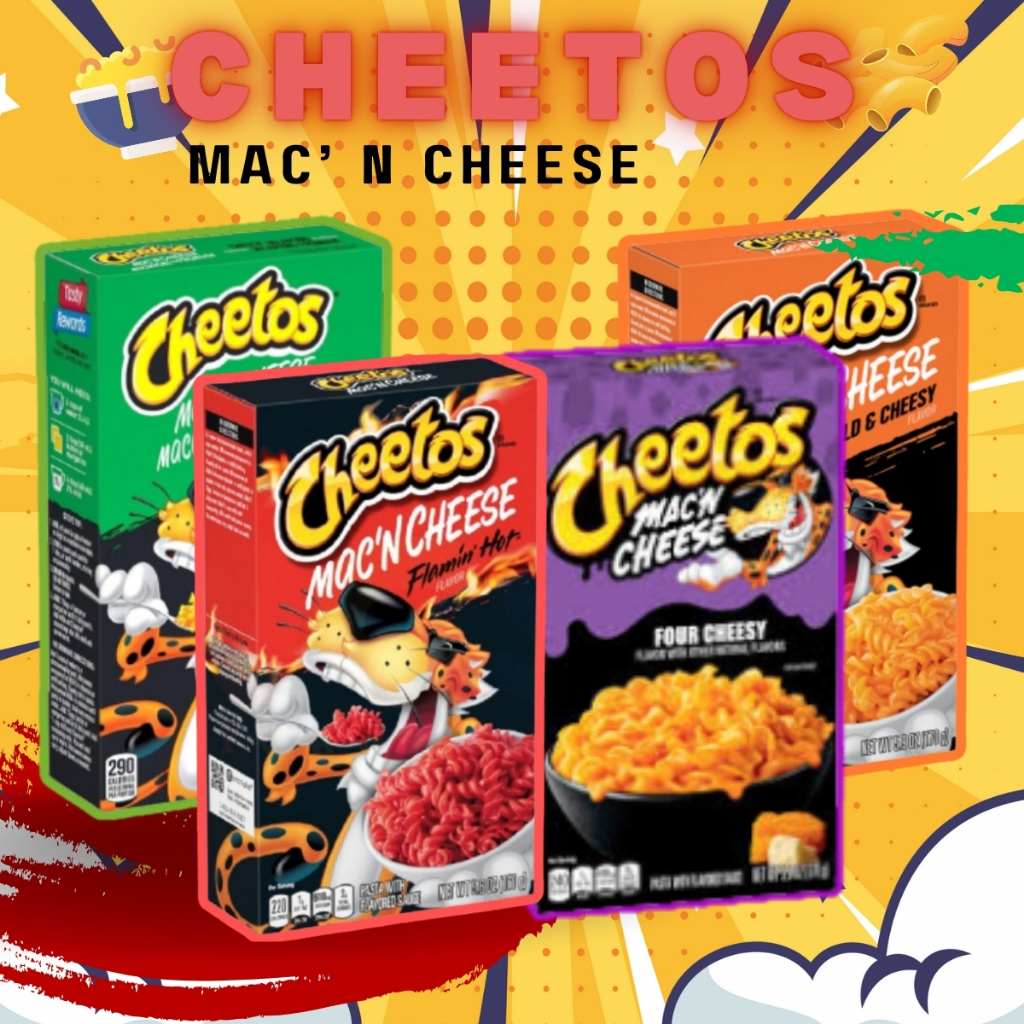 Jual Cheetos Mac N Cheese Macaroni au Fromage Jalapeno USA Makaroni ...