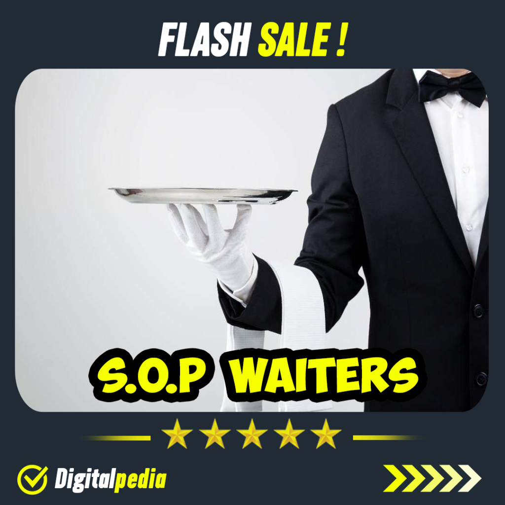 Jual Template S.O.P Waiters Professional SOP Pelayanan Terlengkap ...