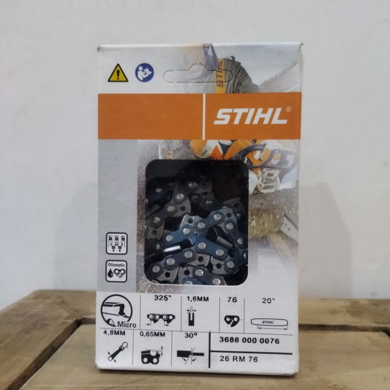 Jual Rantai Stihl Original Untuk Sinso MS 250 (Mata Rantai Kecil) 26 RM ...