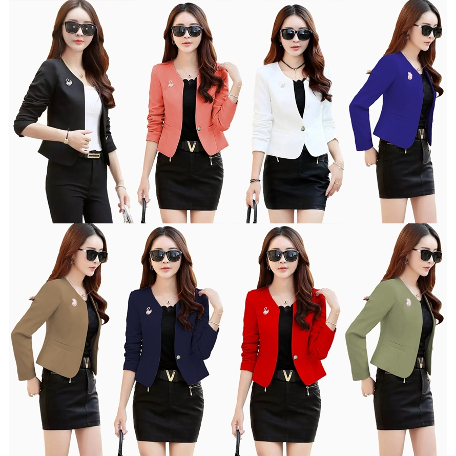 Jual BLAZER WANITA SIZE M L XL XXL SEOYUN FASHION KOREA STYLE BLAZER ...
