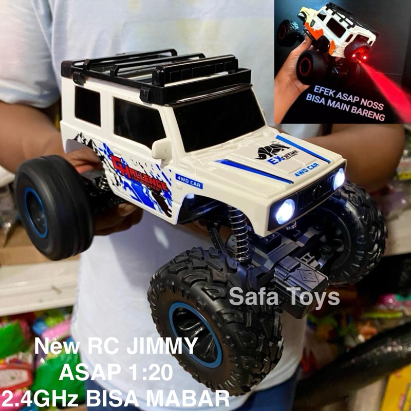 Jual MOBIL RC OFFROAD JIMMY ASAP ( SPRAY ) 2.4Ghz BISA BUAT LOMBA RC ...
