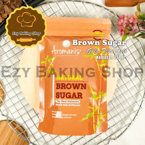 Jual Arumanis Brown Sugar 250gr - Gula Tebu / Gula Molasses | Shopee ...