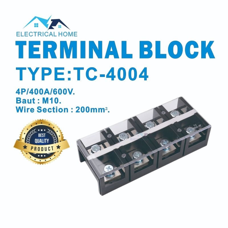 Jual TERMINAL BLOCK TC 4004 (400A 4Pole) | Shopee Indonesia