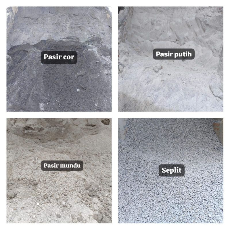 Jual pasir mundu//pasir cor//pasir putih// seplit | Shopee Indonesia