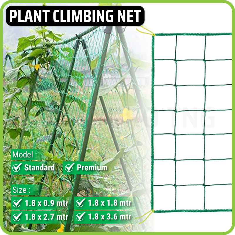 Jual Plant Climbing Net | Jaring Rambatan Tanaman | Shopee Indonesia