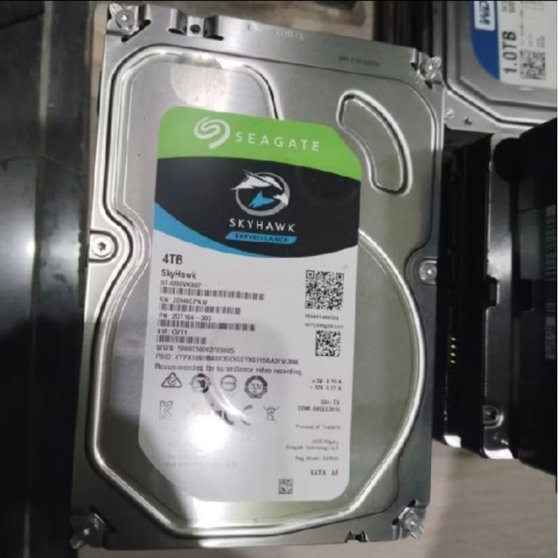 Jual HDD Hardisk Seagate Skyhawk 4TB Sentinel 100% | Shopee Indonesia