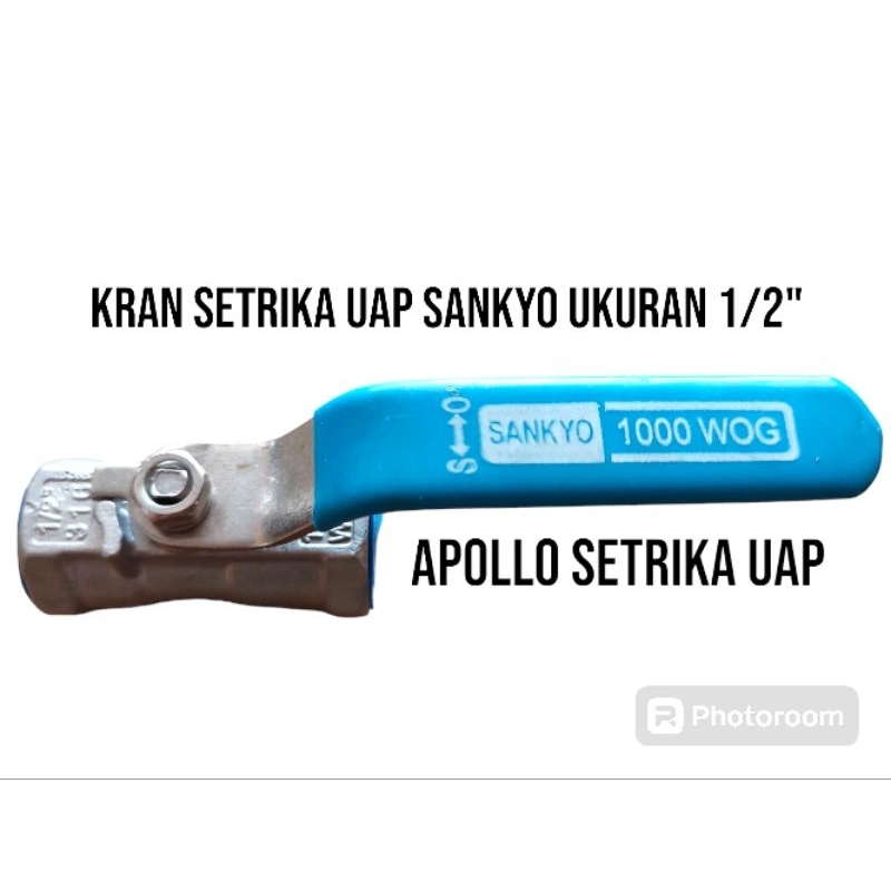 Jual kran setrika uap SANKYO ukuran 1/2 inch | Shopee Indonesia