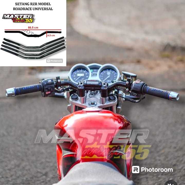 Jual SETANG STANG STIR RZR UNIVERSAL NON RAISER PNP YAMAHA VIXION LAMA ...