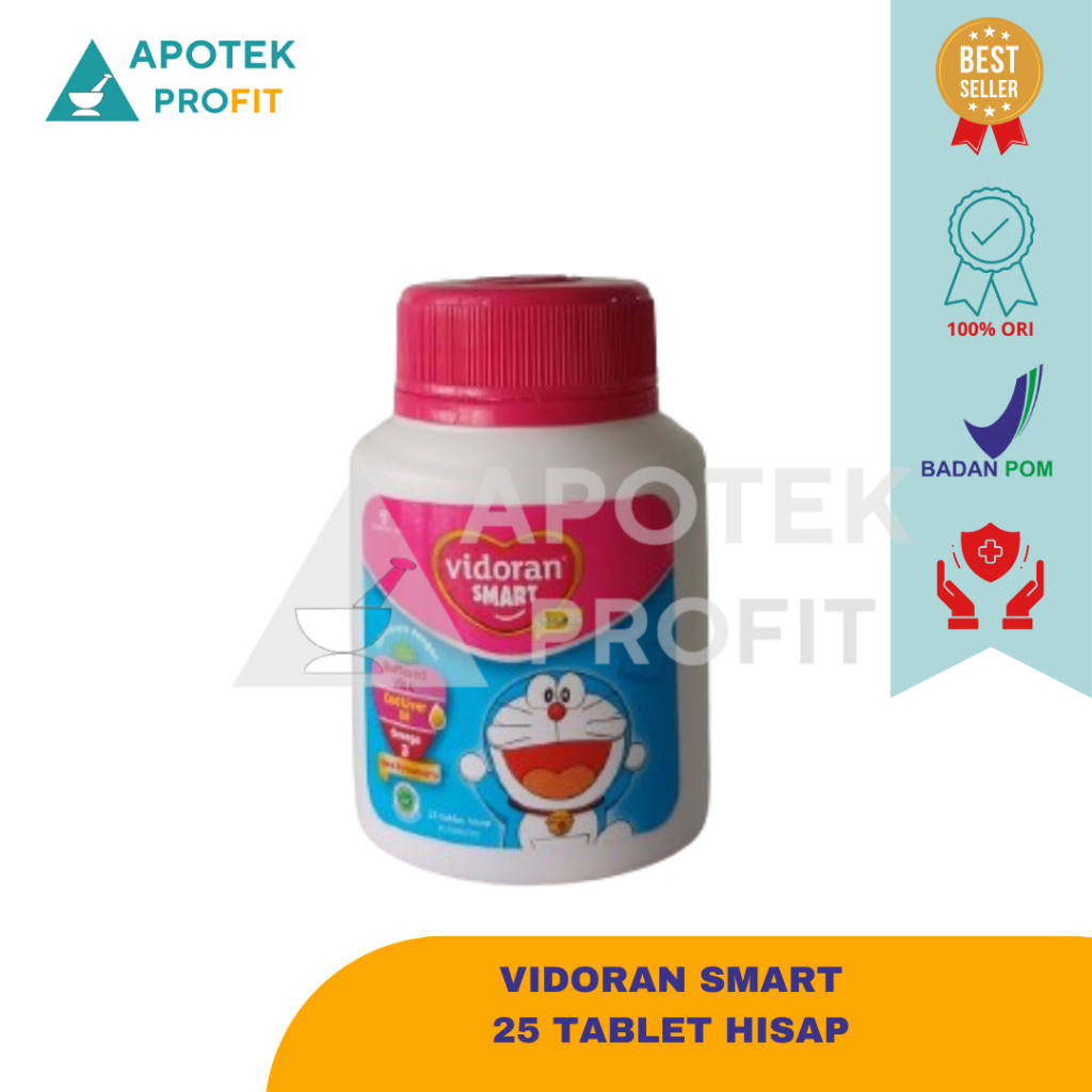 Jual VIDORAN SMART 25B TABLET/MEMENUHI KEBUTUHAN MULTIVITAMIN MASA ...