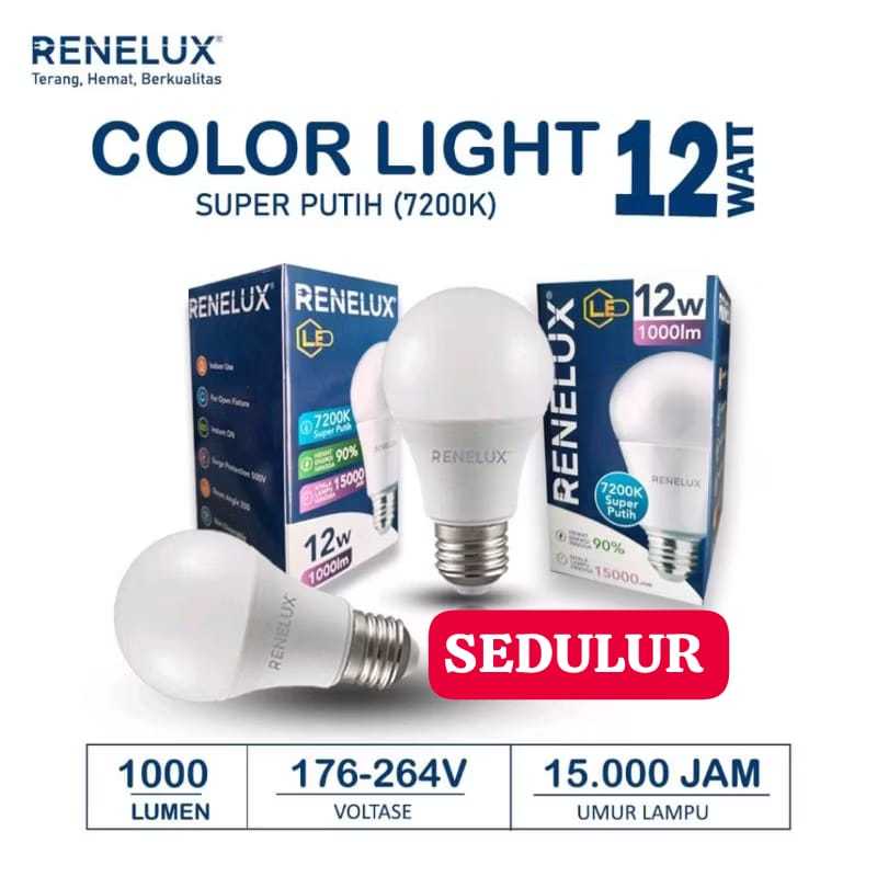 Jual RENELUX Lampu LED 12w Lampu Hemat Listrik Lampu LED Renelux 12watt ...