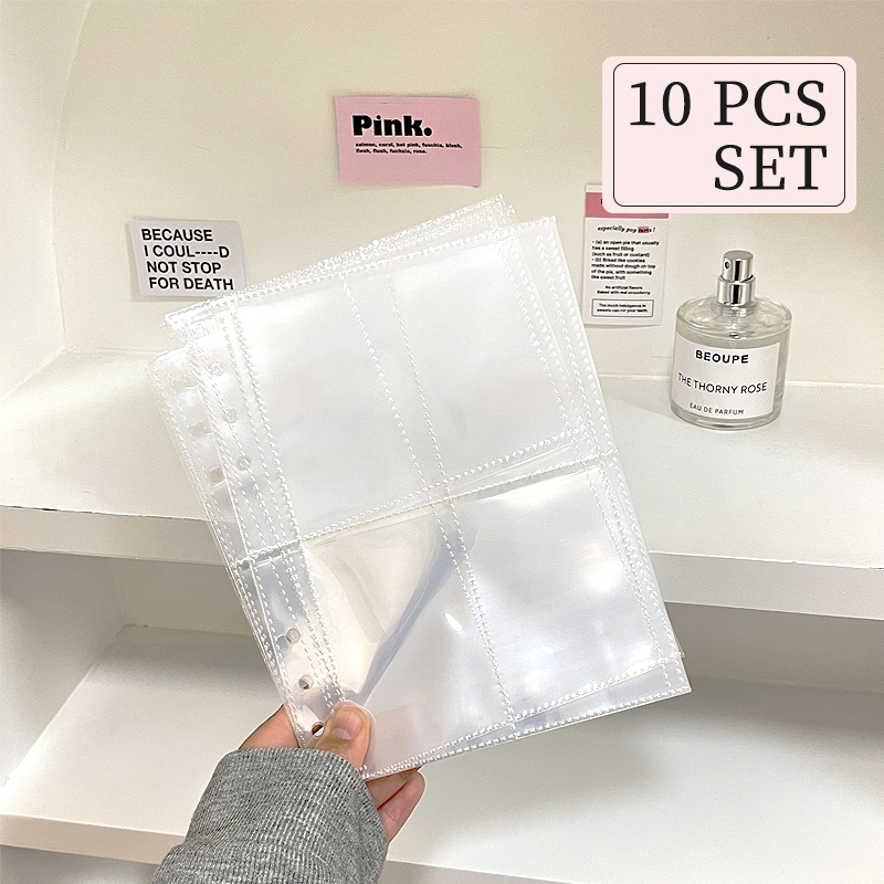 Jual Album binder photocard cover transparent/Clear Sleeve (10 lembar ...