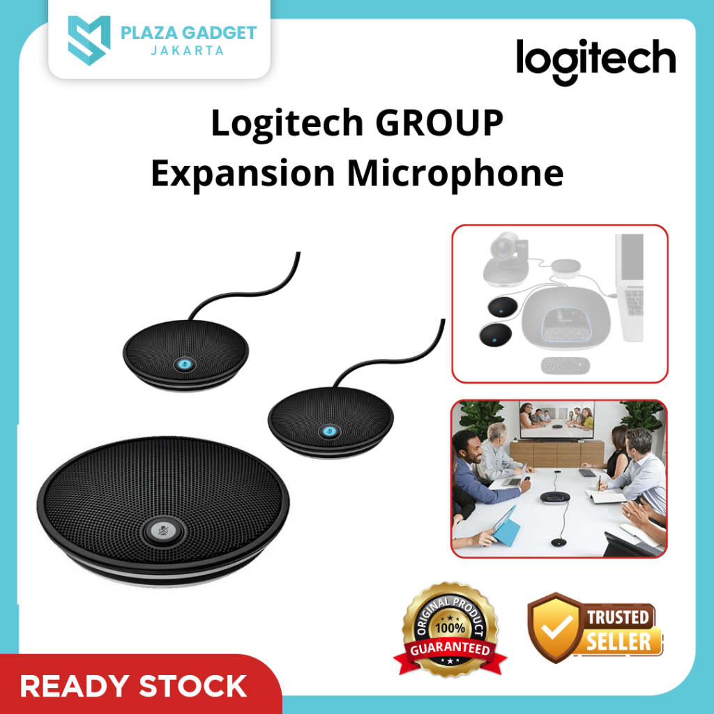 Jual Logitech GROUP Expansion Microphone - Logitech GROUP MIC Expansion ...