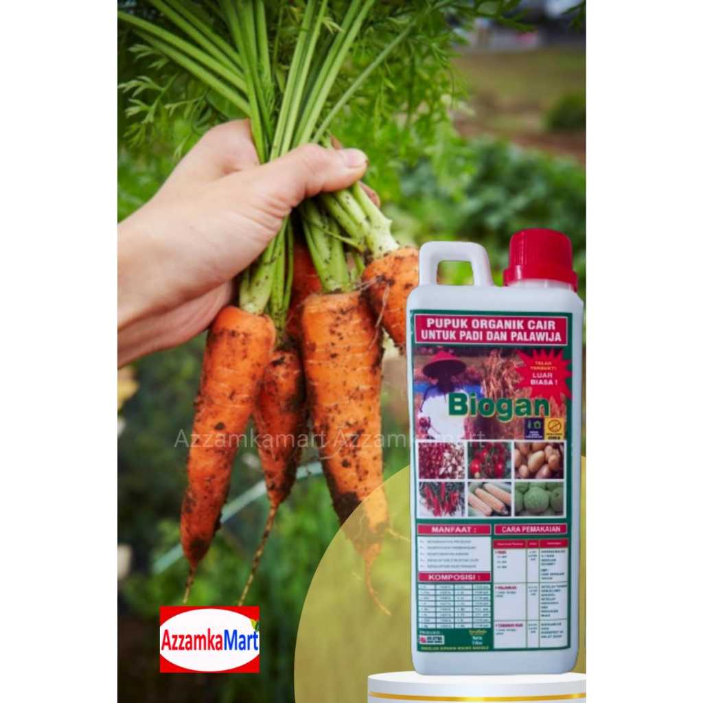 Jual PUPUK ORGANIK CAIR POC BIOGAN UNTUK PUPUK PADI TANAMAN PALAWIJA ...