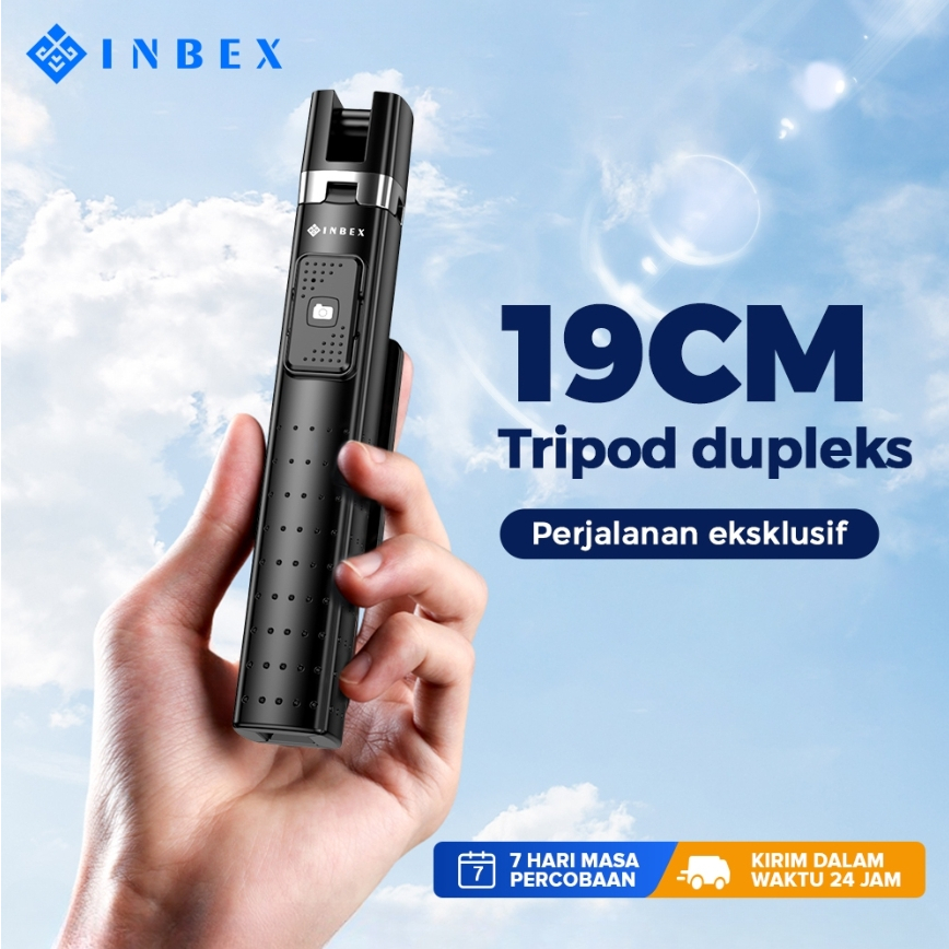 Jual INBEX IB100 Tripot 4 kaki mini 100CM remoteTripod remote bluetooth ...