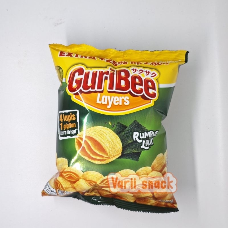 Jual Guri Bee 4 Lapisan Dalam 1 Gigitan Rasa Rumput Laut 1 Renceng 10 pcs | Shopee Indonesia