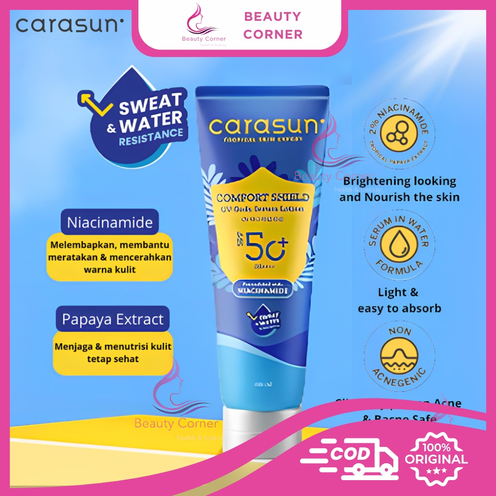 Jual Carasun Comfort Shield Uv Body Serum Lotion SPF 50+ PA+++ - 100ml | Shopee Indonesia