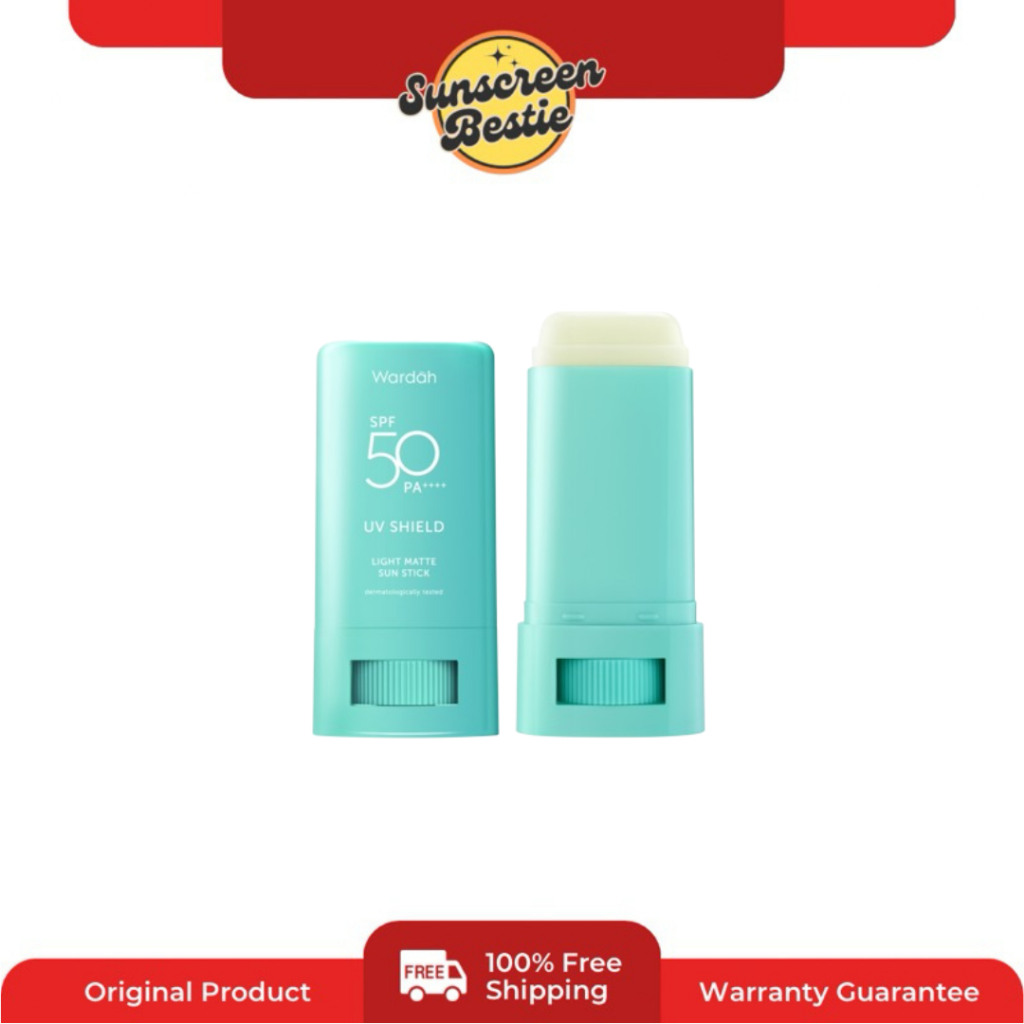 Jual Wardah UV Shield Light Matte Sun Stick SPF 50 PA +++ 22 g ...