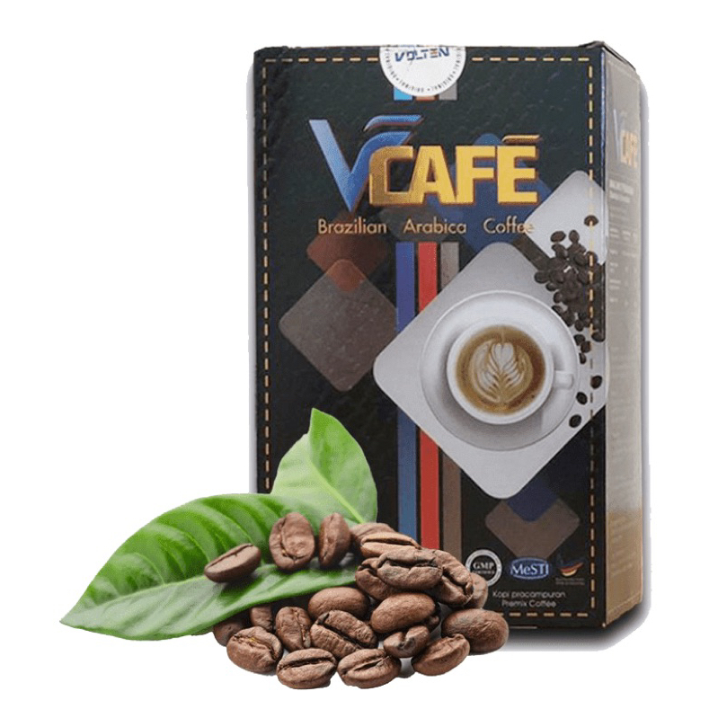 Jual Vcafe Brazilian Arabica Coffe (20 sachet) | Shopee Indonesia