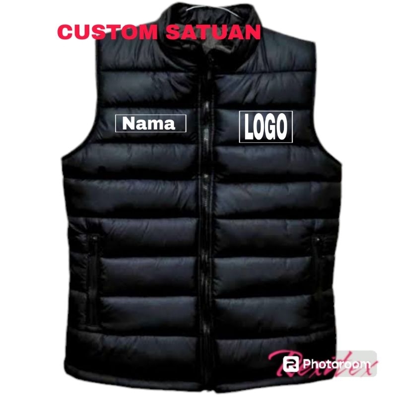 Jual rompi gelembung custom /rompi touring /vest rompi | Shopee Indonesia