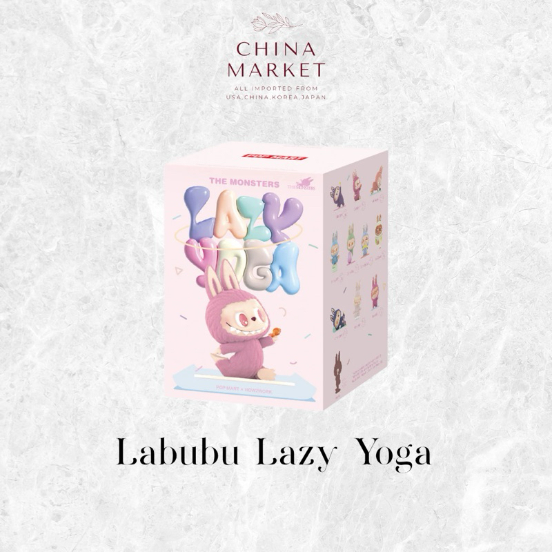 Jual [READY STOCK] Labubu Lazy Yoga Original Pop Mart Blind Box ...