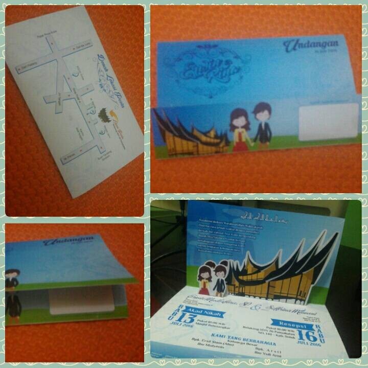 Jual Undangan Pernikahan Pop Up Unik Murah Model Adat2 | Shopee Indonesia