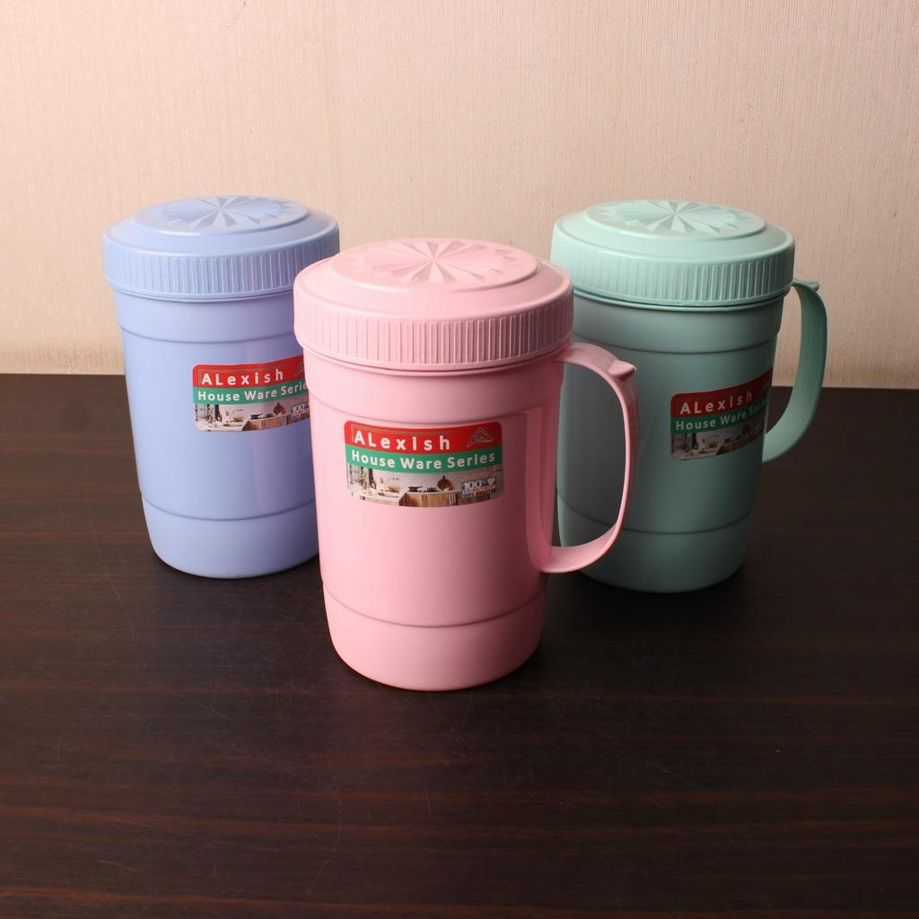 Jual Gelas Mug Tutup/Mug Tutup Putar/Gelas Benji Cangkir Plastik ...