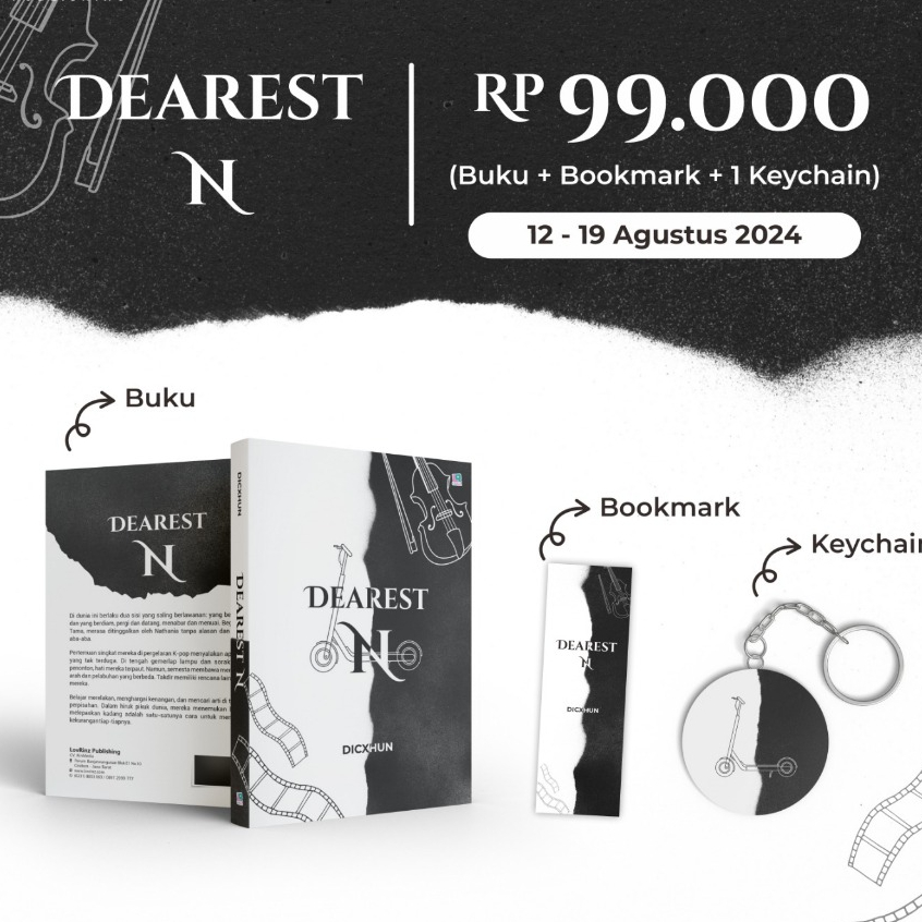 Jual Buku Original Dearest N by dicxhun - Penerbit LovRinz | Shopee Indonesia