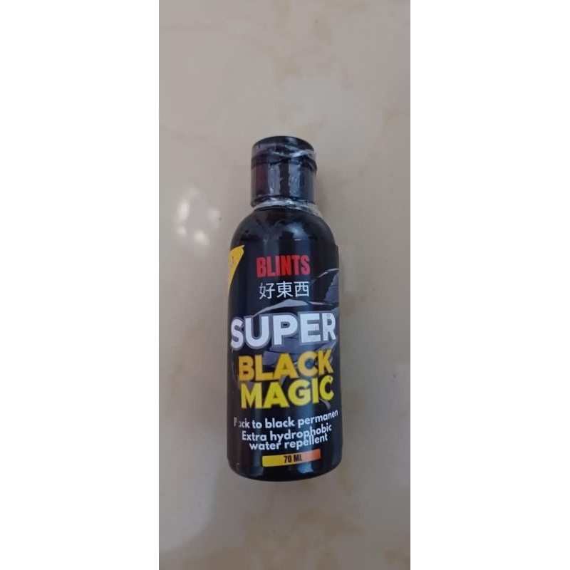 Jual super black magic 70ml penghitam body motor cat hitam body kasar ...
