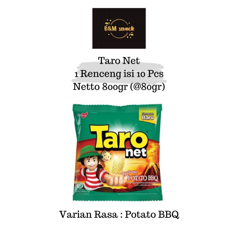 Jual Taro net 1 renceng isi 10pcs @8gr | Shopee Indonesia