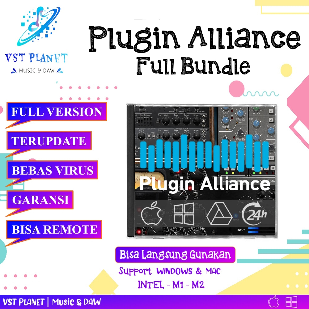 Jual Plugin Alliance Bundle Permanent WIN/MAC INTEL M1 M2 M3 | Shopee Indonesia