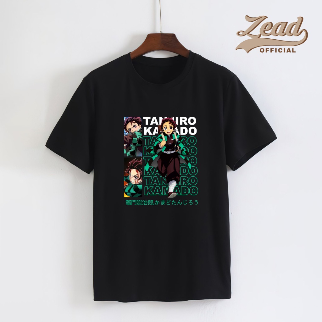 Jual ZEAD KAOS ANIME KIMETSU NO YAIBA KAOS DISTRO DEMON SLAYER TANJIRO ...